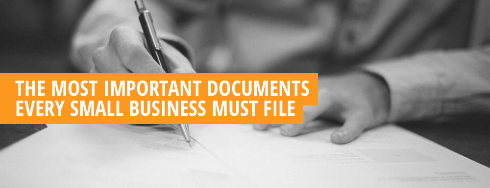 Documents Every Small Business Should File