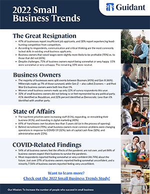 Franchise Lender Sales Collateral - Guidant