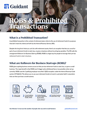 Franchise Lender Sales Collateral - Guidant