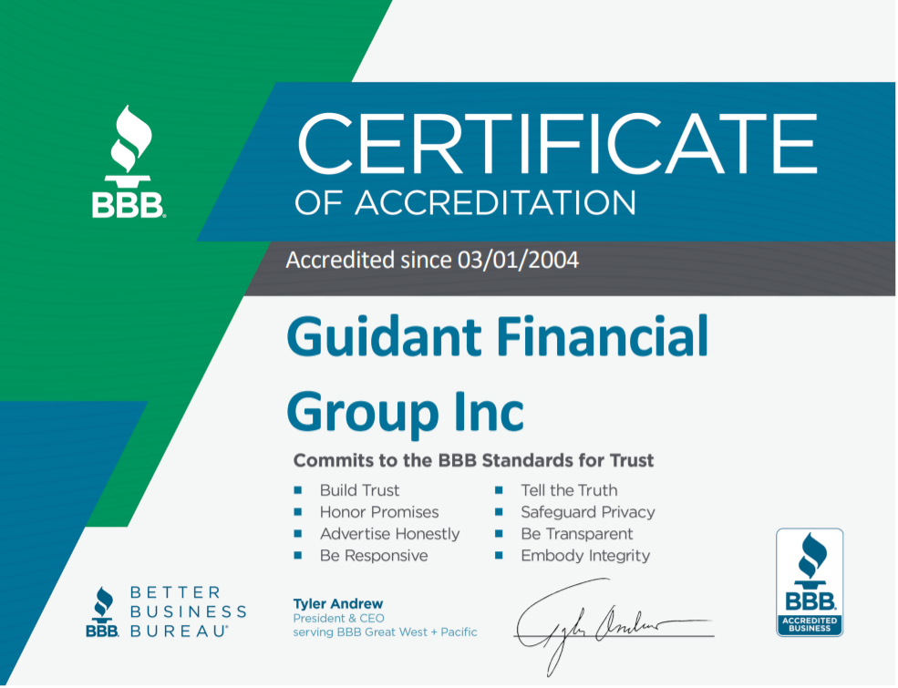Guidant Financial's Recognition as a BBB Torch Awards Finalist - Guidant